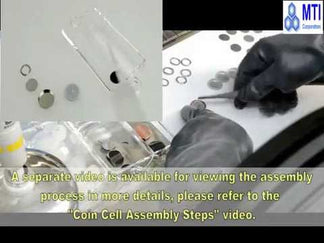 Digital Pressure Controlled Electric Crimper for CR20XX Coin Cells (Ar ...